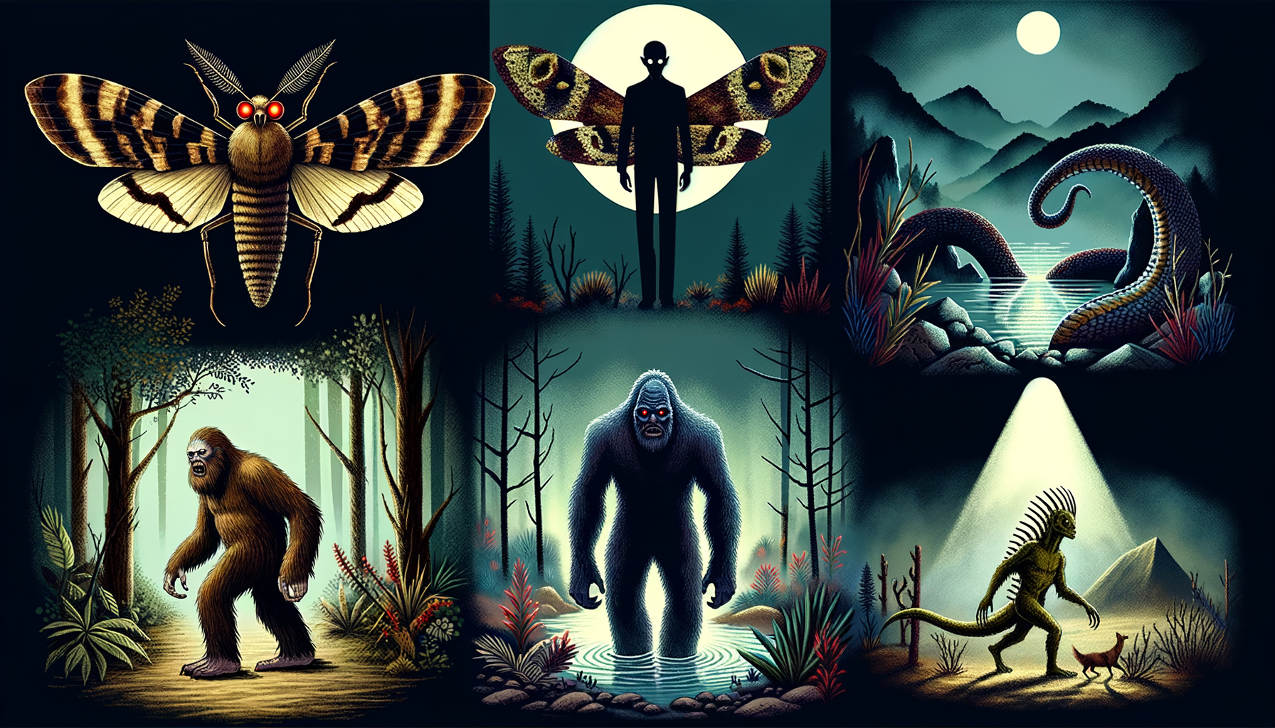 Mothman Vs. Other Cryptids: How Does He Compare?